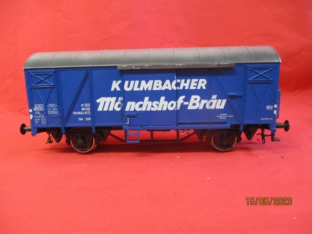5864 MÄRKLIN SPUR 1 Gedeckter Güterwagen "Kulmbacher Mönchhof-Bräu" EUR 75,00 - PicClick DE
